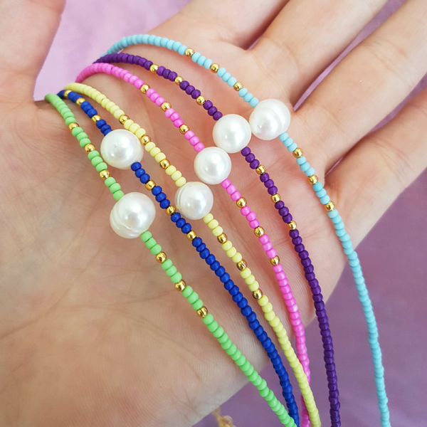 Duo collar y pulsera de shakira perla – Aloha-Tienda